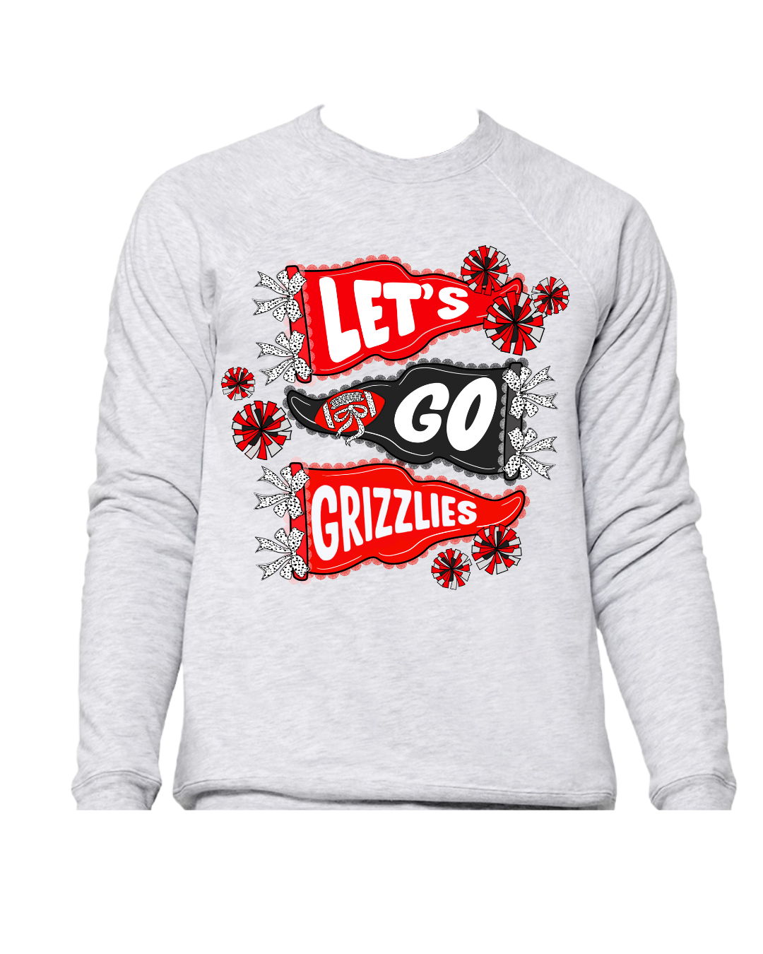 St. Gabriel Grizzlies CHEER TEAM Crewneck – Mari Marie Boutique LLC
